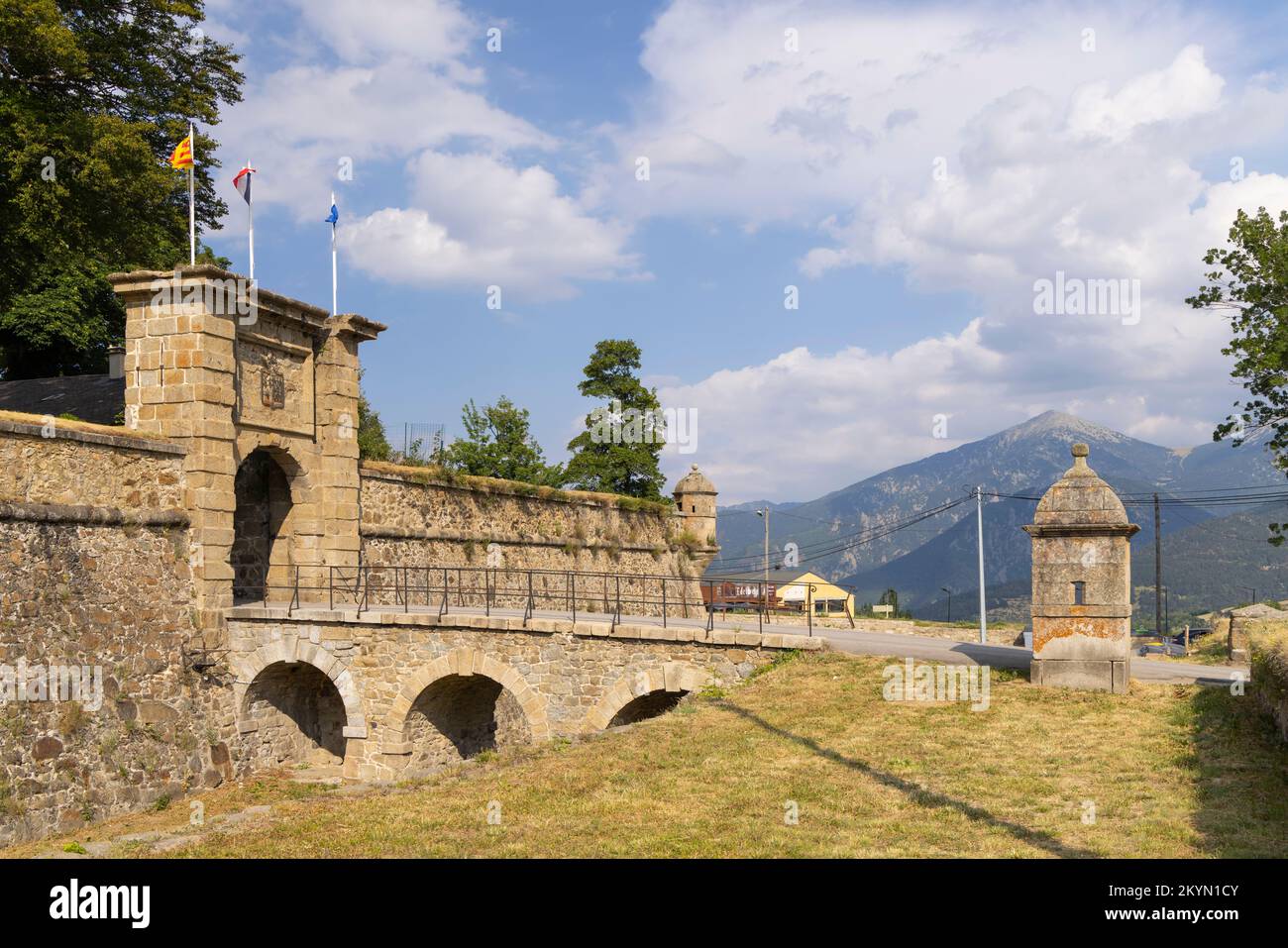 La citadelle de Mont-Louis, France Stock Photo - Alamy