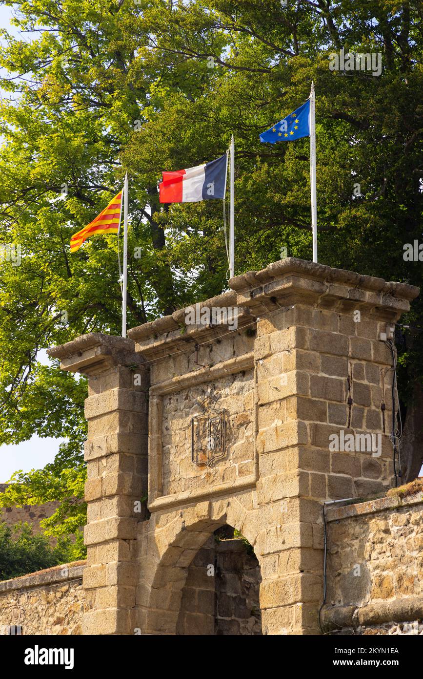 La citadelle de Mont-Louis, France Stock Photo - Alamy
