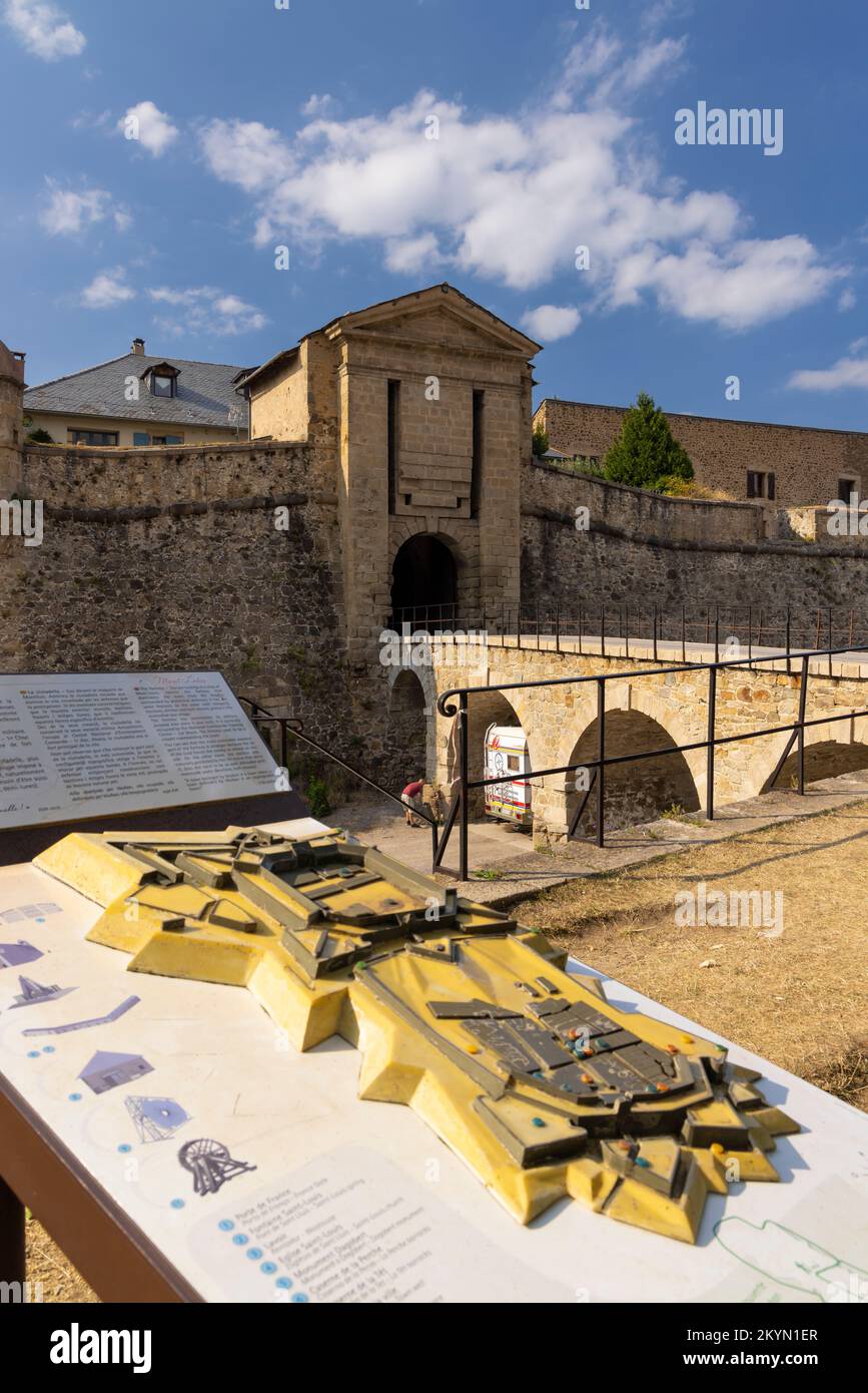 La citadelle de Mont-Louis, France Stock Photo - Alamy