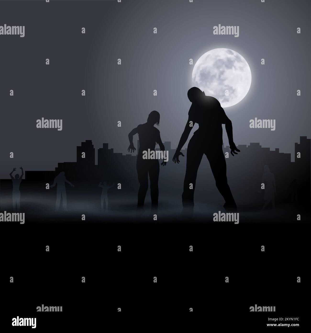 Walking dead undead walker hi-res stock photography and images - Alamy