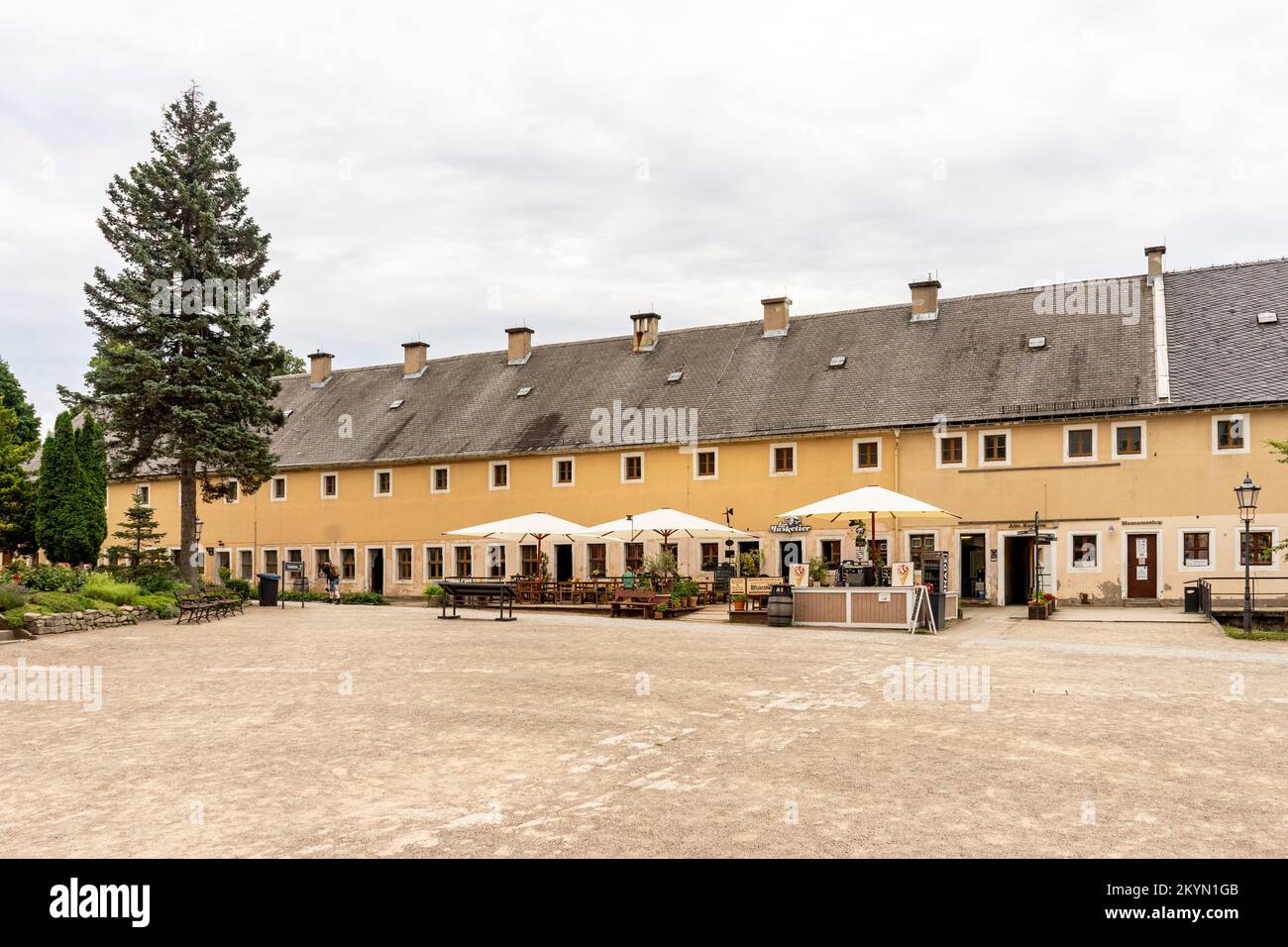 Konigstein is a huge fortress in southeastern Germany Stock Photo - Alamy