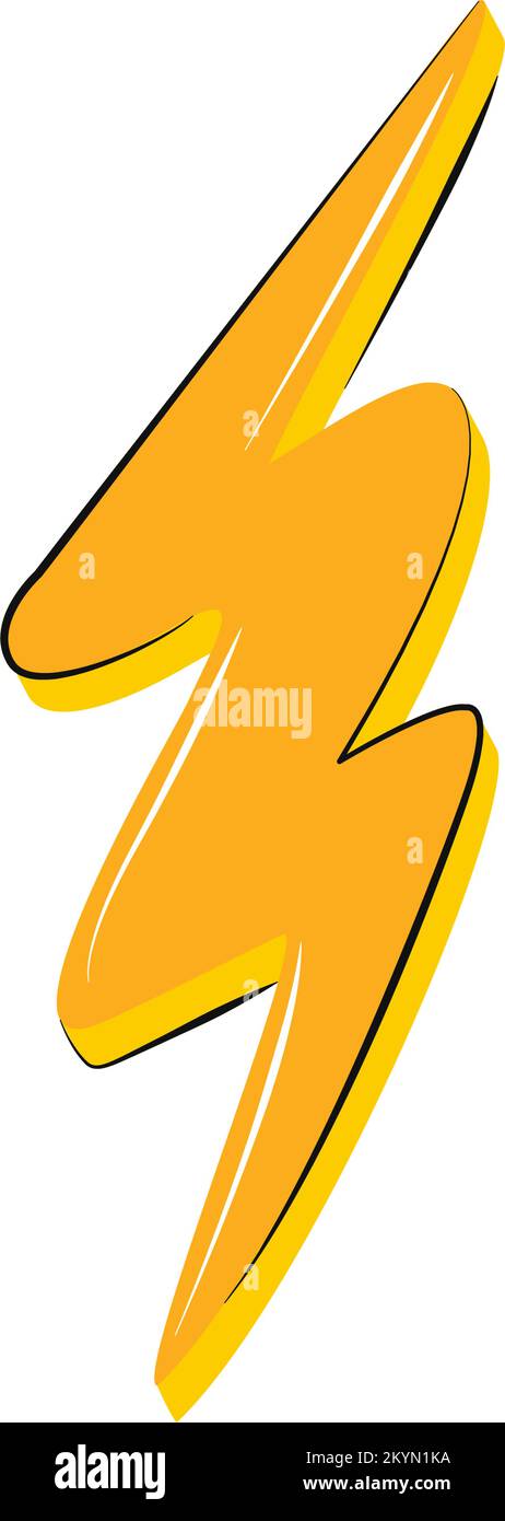 thunderbolt power icon Stock Vector Image & Art - Alamy