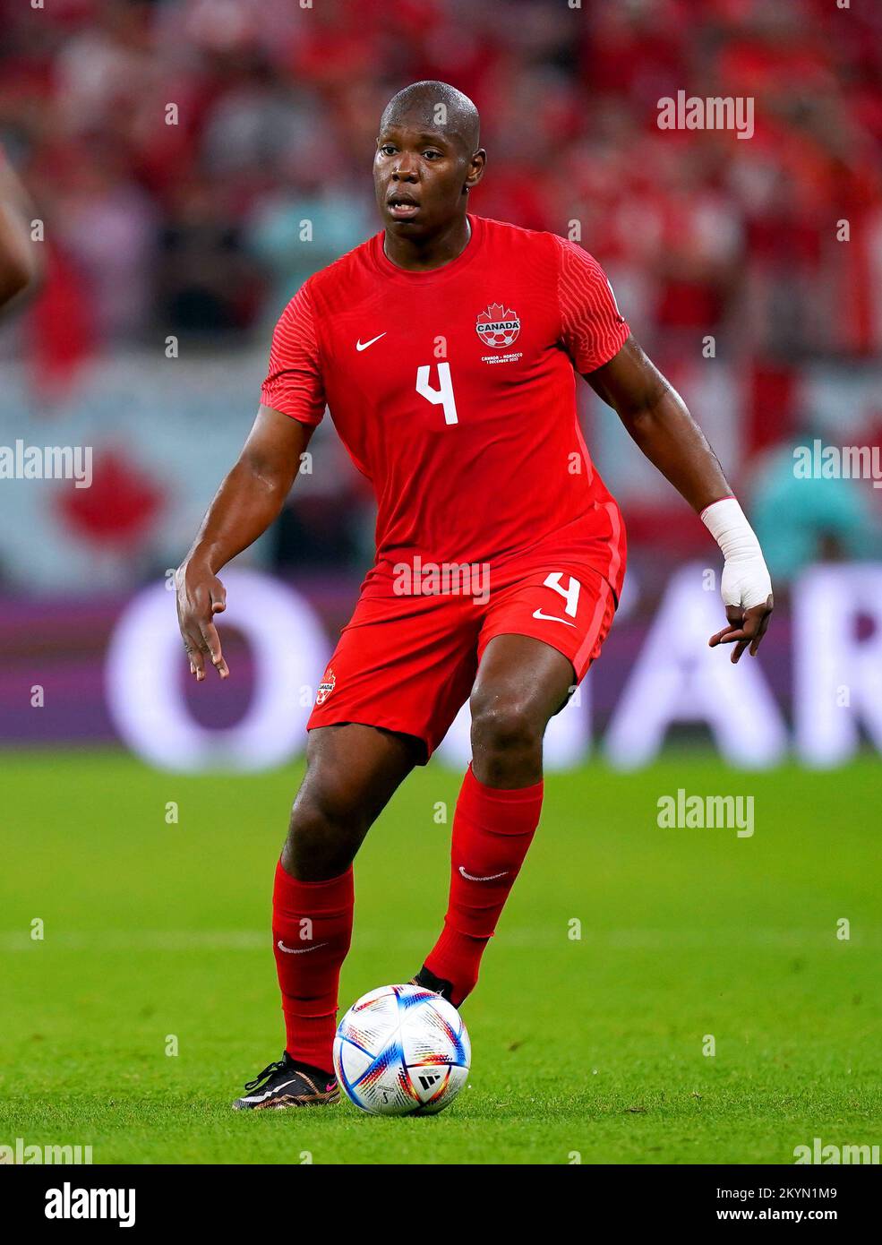 Canada's Kamal Miller during the FIFA World Cup Group F match at the Al ...