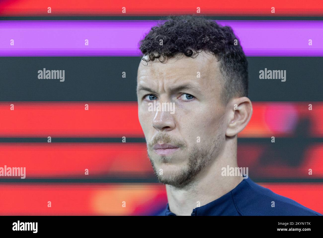 Doha, Qatar, 01/12/2022, Croatian Ivan Perisic pictured at the start of ...