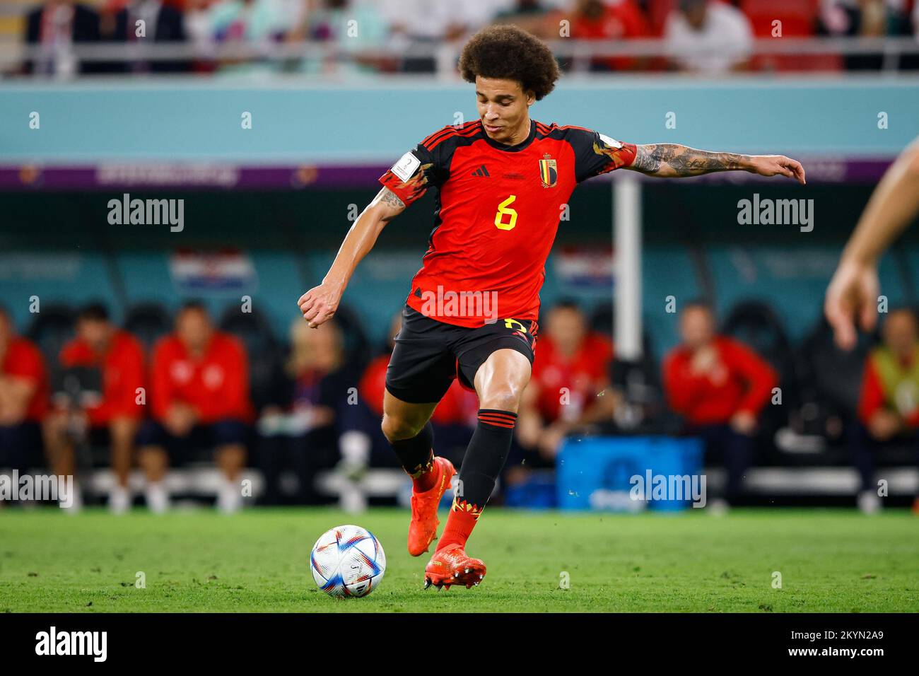 Doha, Catar. 01st Dec, 2022. WITSEL Axel from Belgium during the match ...