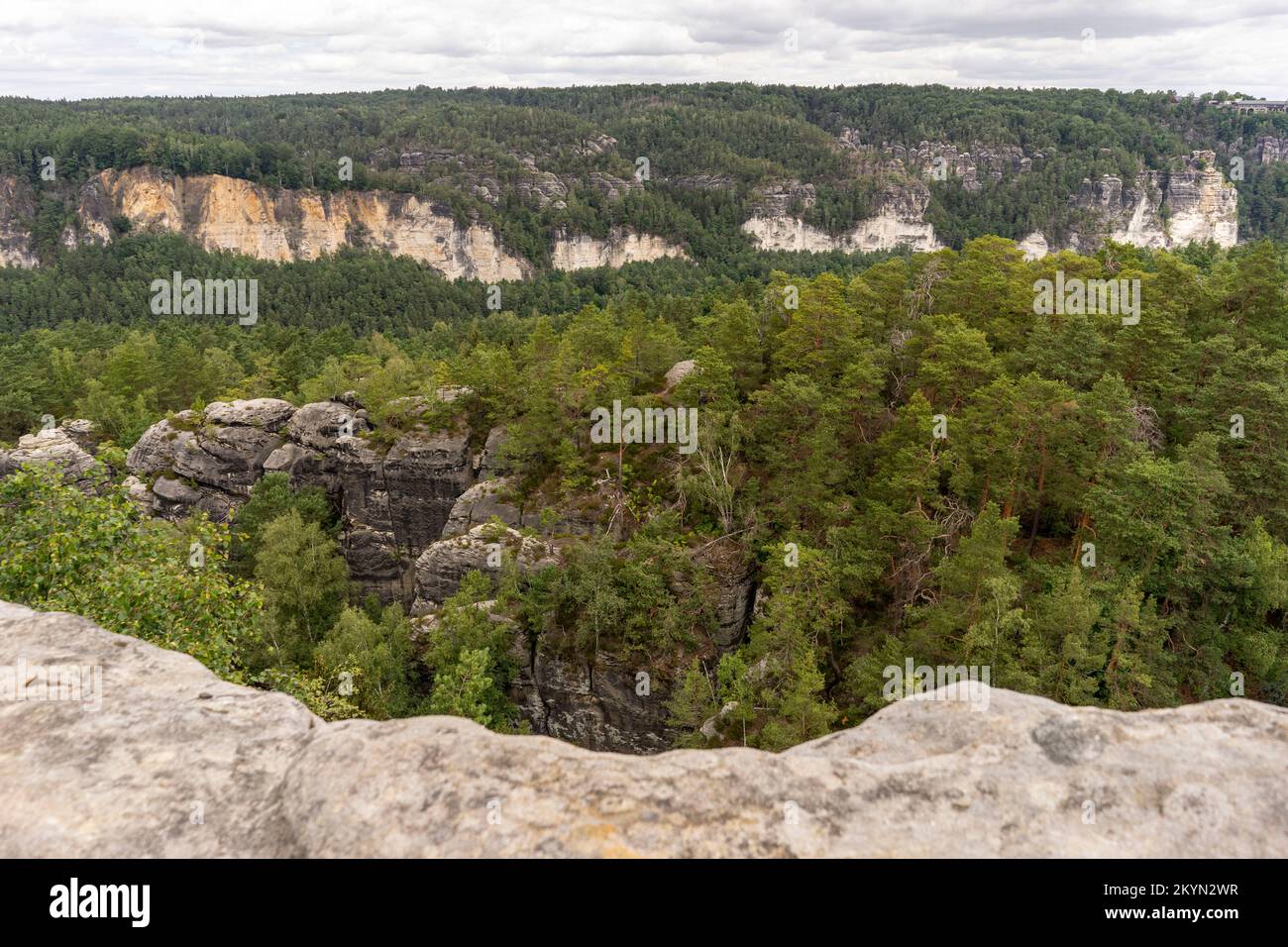 Saxon Switzerland Elbe sandstone mountains Stock Photo - Alamy