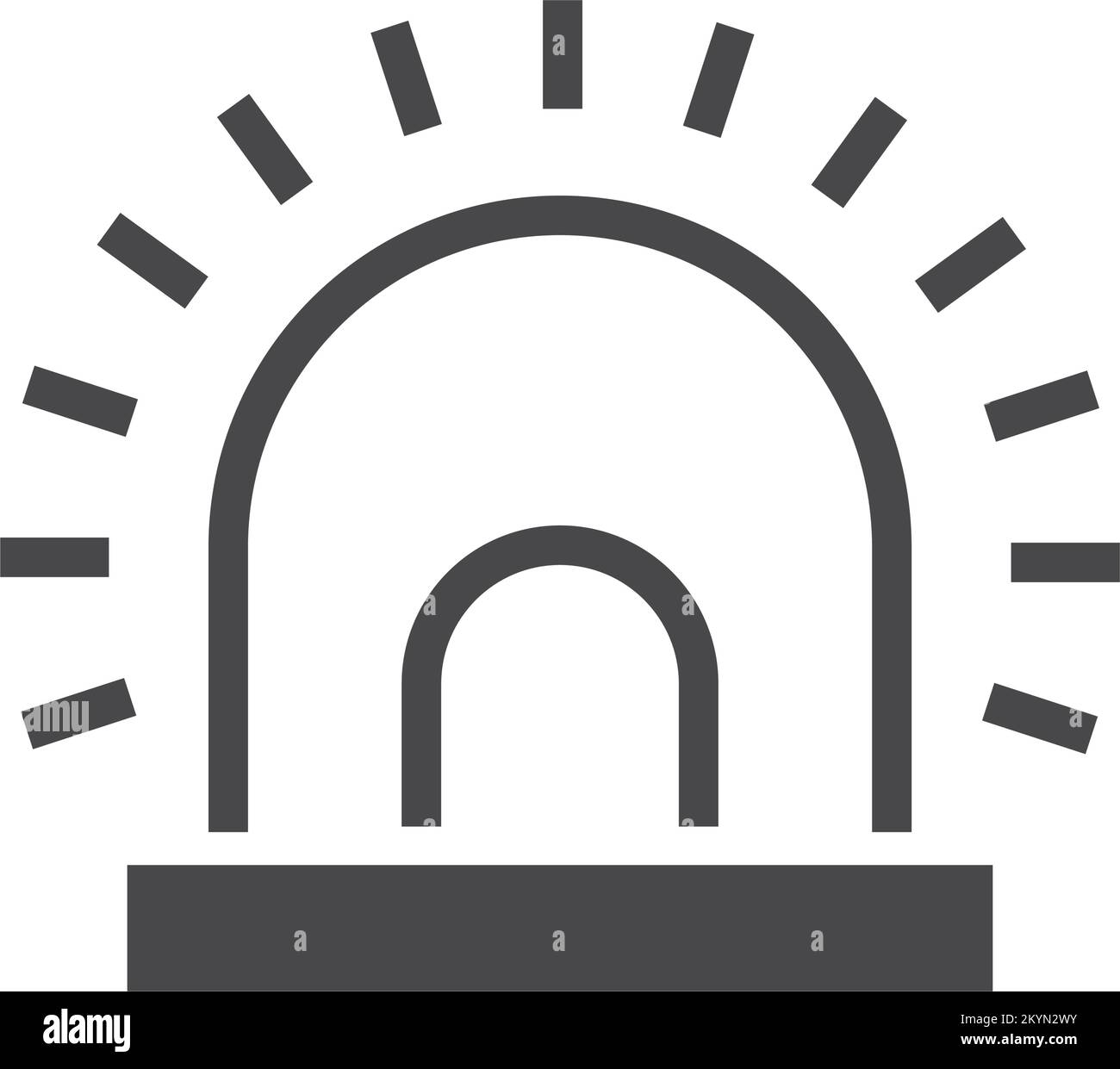 emergency siren light Stock Vector Image & Art - Alamy