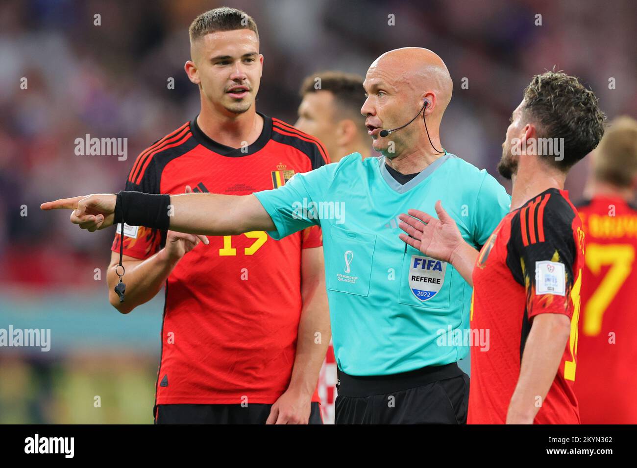 Anthony taylor world cup 2022 hi-res stock photography and images - Alamy