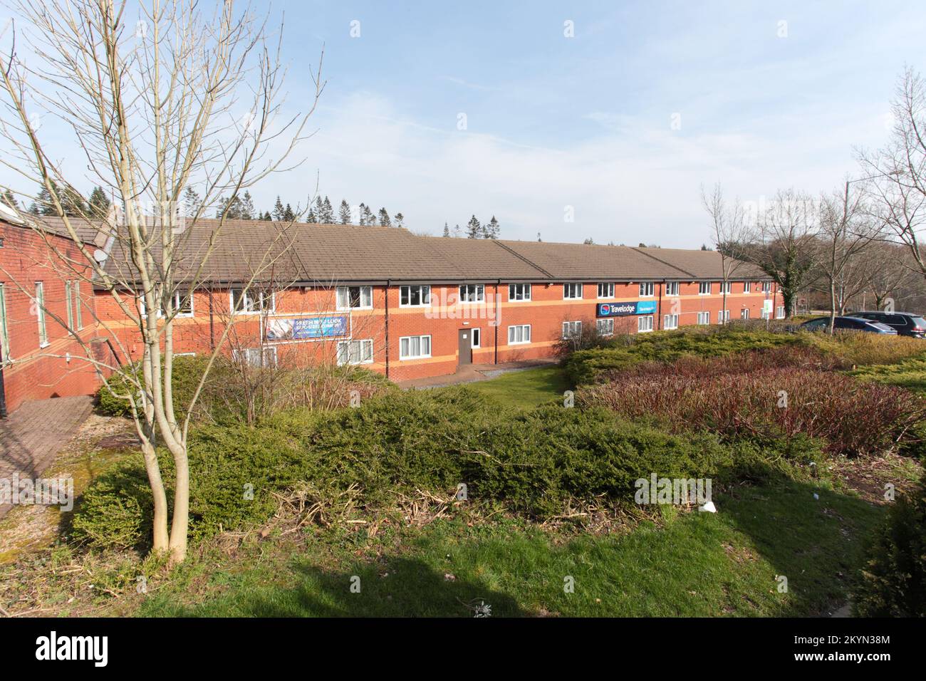 Travelodge and Moto service area, Junction 47 M4 motorway, Swansea ...