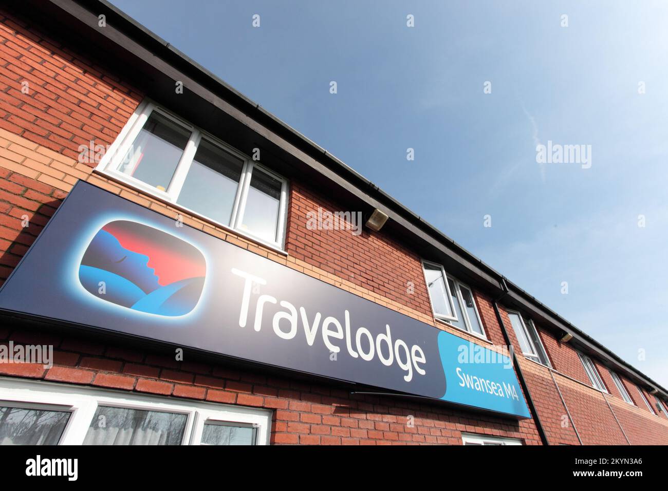 Travelodge and Moto service area, Junction 47 M4 motorway, Swansea ...