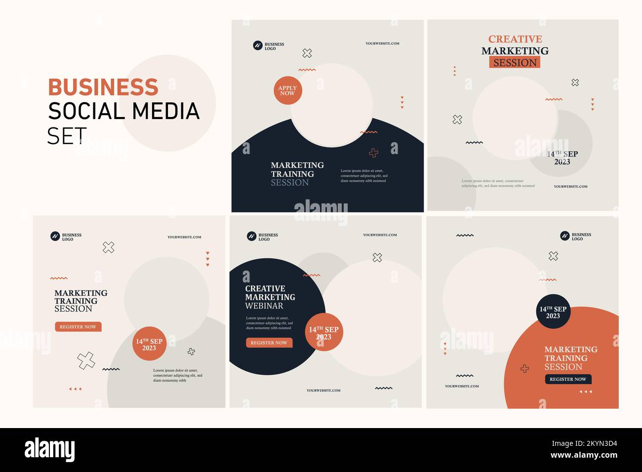 Instagram collection Stock Vector Images - Alamy