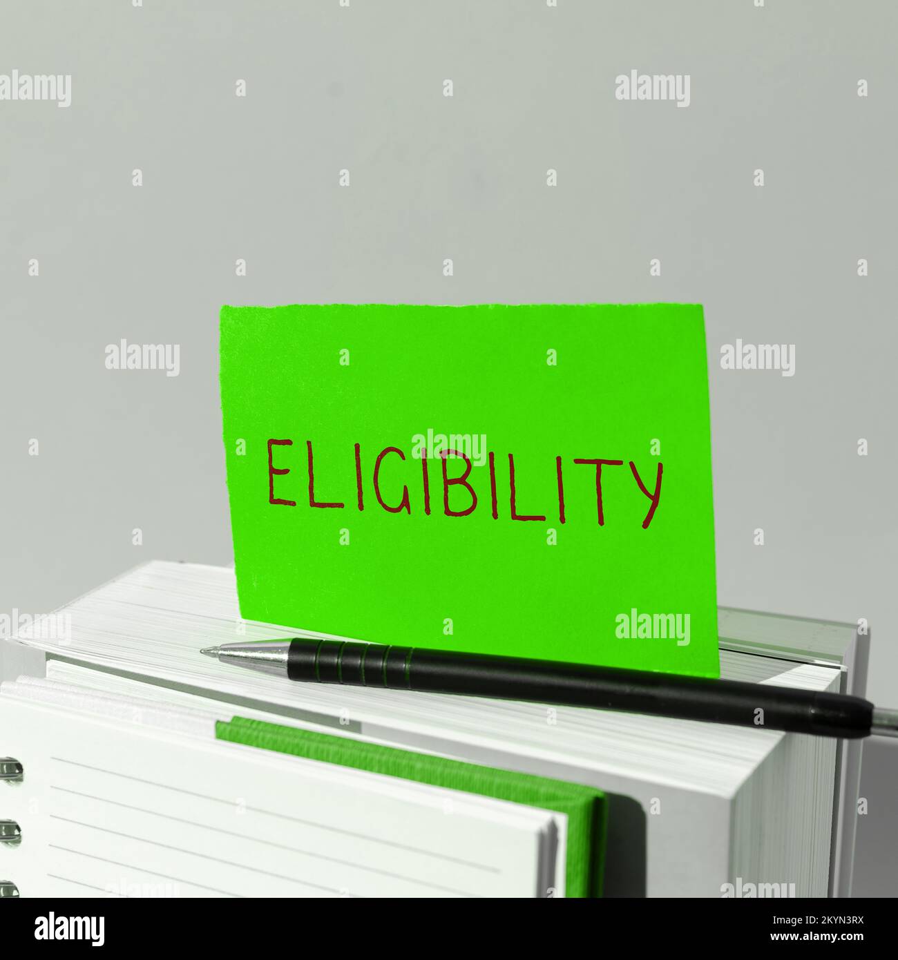 Hand writing sign Eligibility. Internet Concept State of having the ...