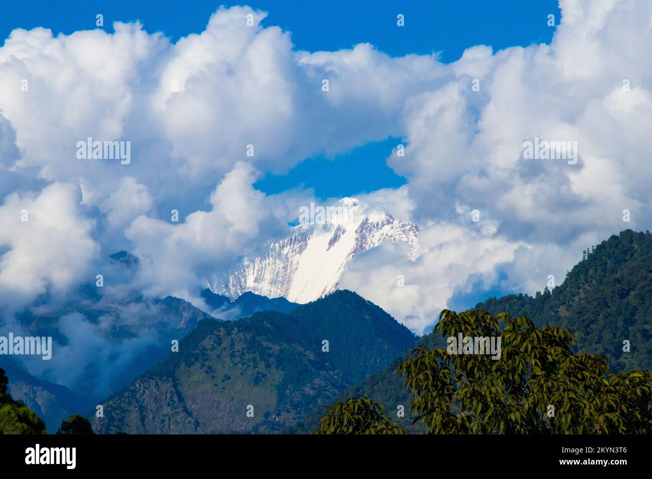 Mt. Saipal Base Camp Trekking in Himalaya of Bajura Nepal Stock Photo ...