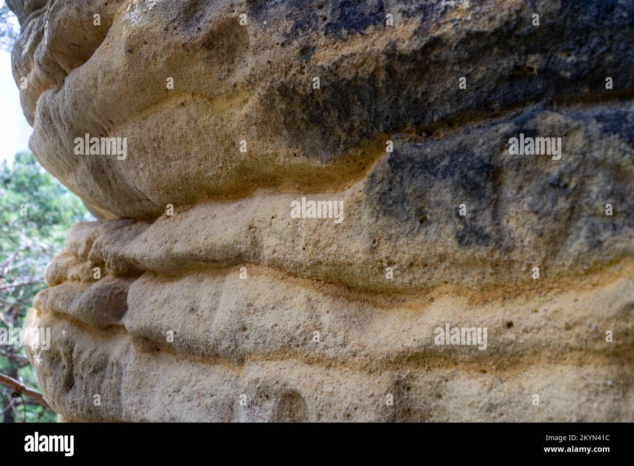 Saxon Switzerland Elbe sandstone mountains Stock Photo - Alamy