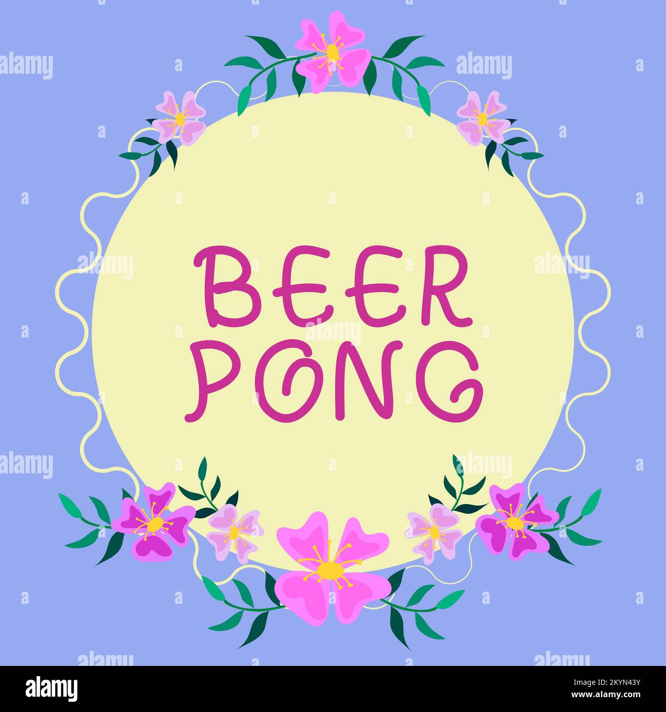 Handwriting text Beer Pong. Business idea a game with a set of beer ...
