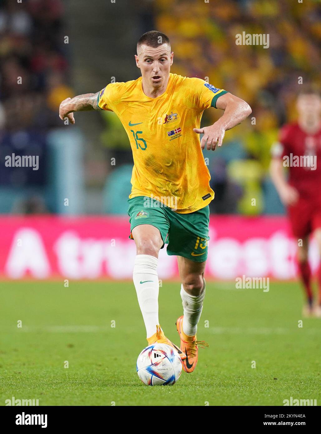 Australia's Mitchell Duke during the FIFA World Cup Group D match at ...