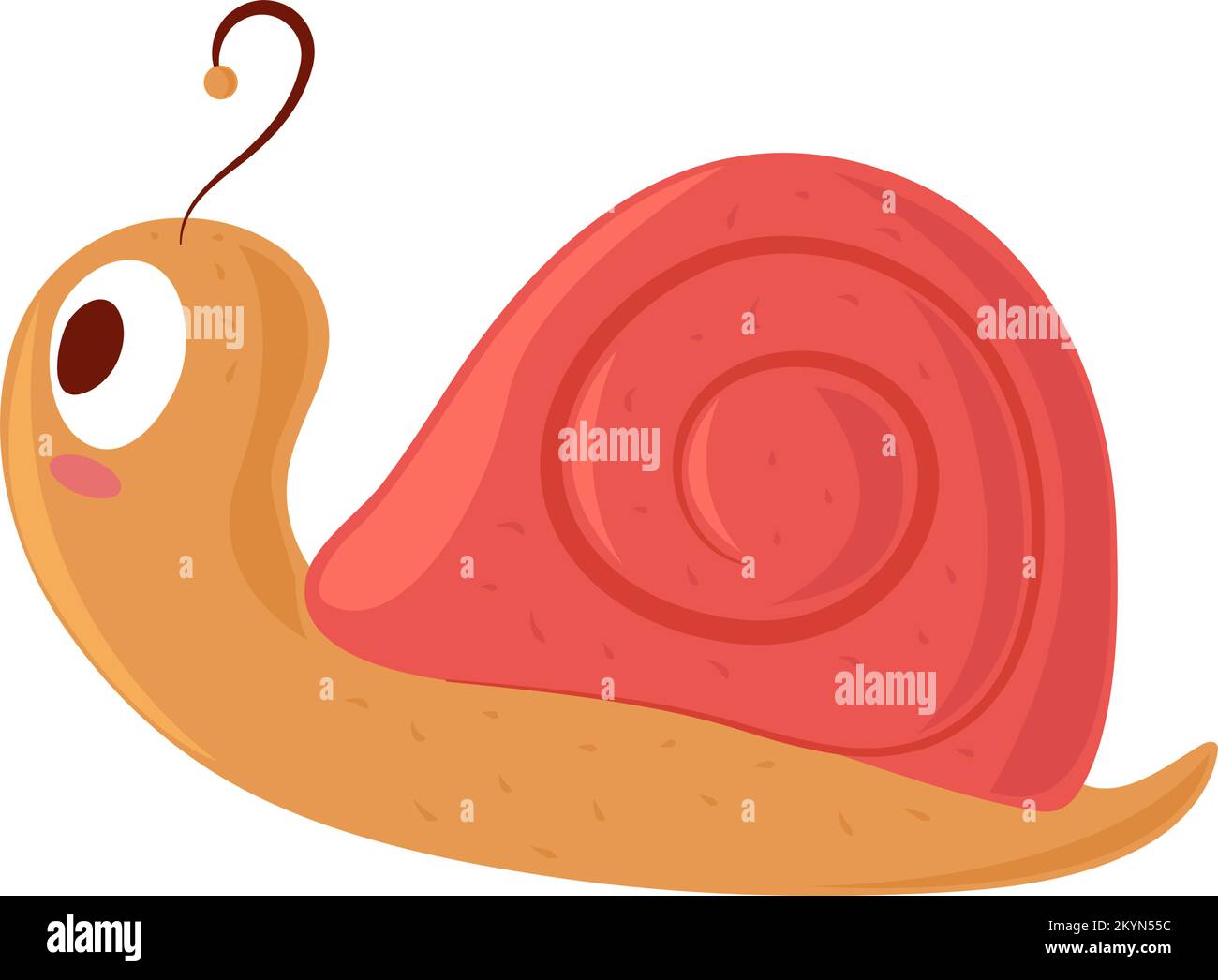 snail insect cartoon Stock Vector Image & Art - Alamy