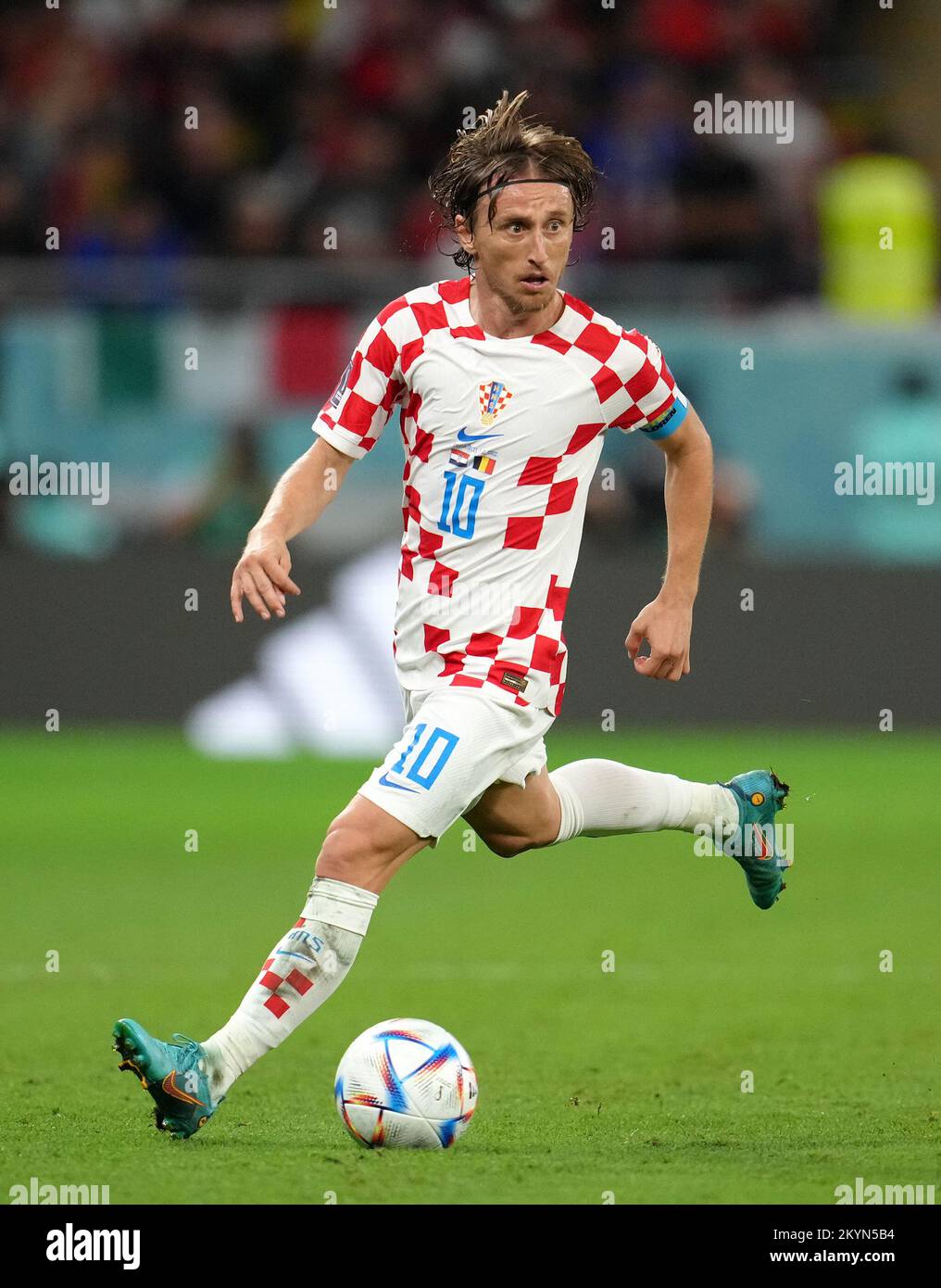 Croatia's Luka Modric during the FIFA World Cup Group F match at the ...