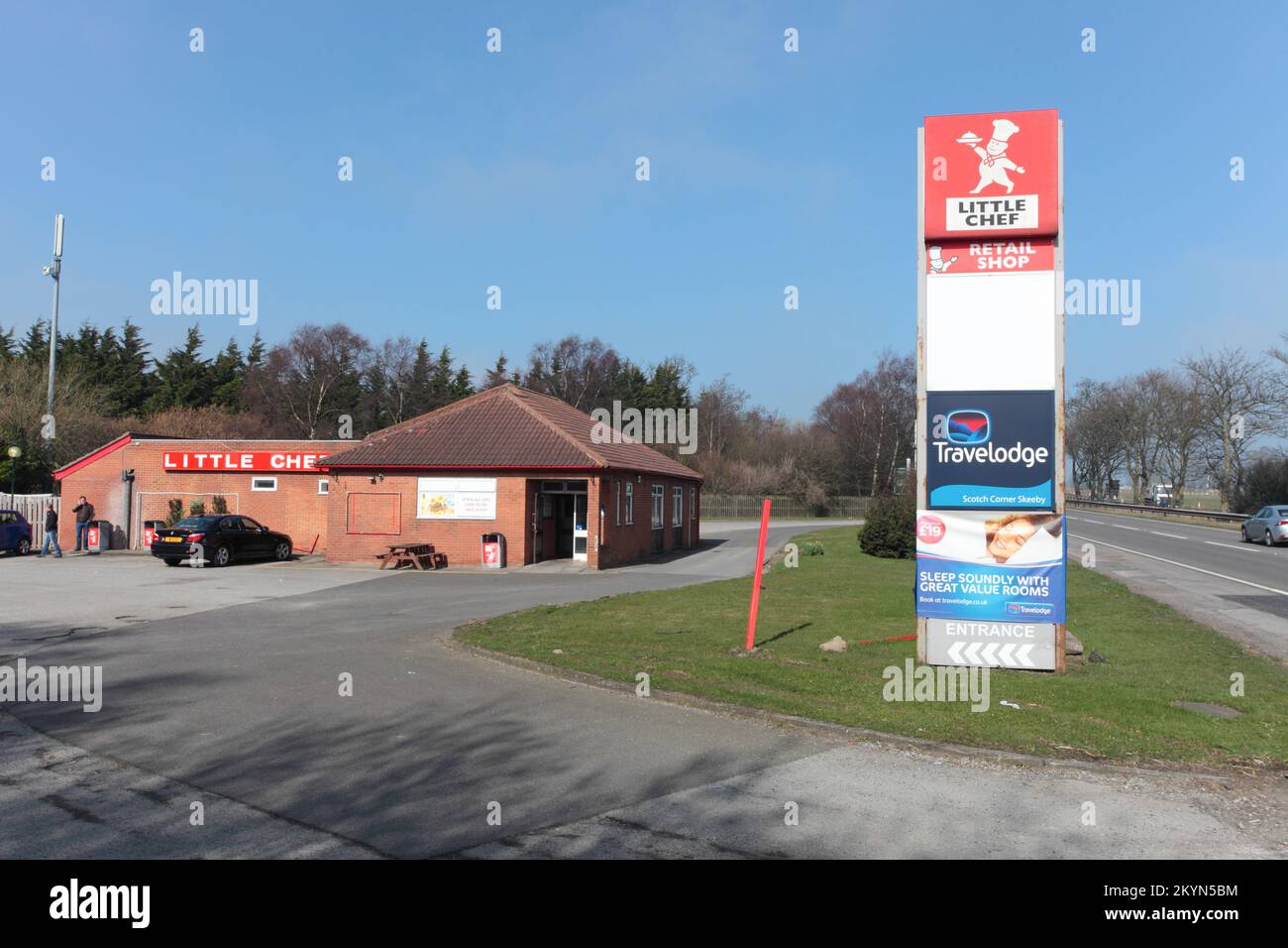 Little Chef, Scotch Corner Skeeby, A1 Scotch Corner, Skeeby, Nr ...