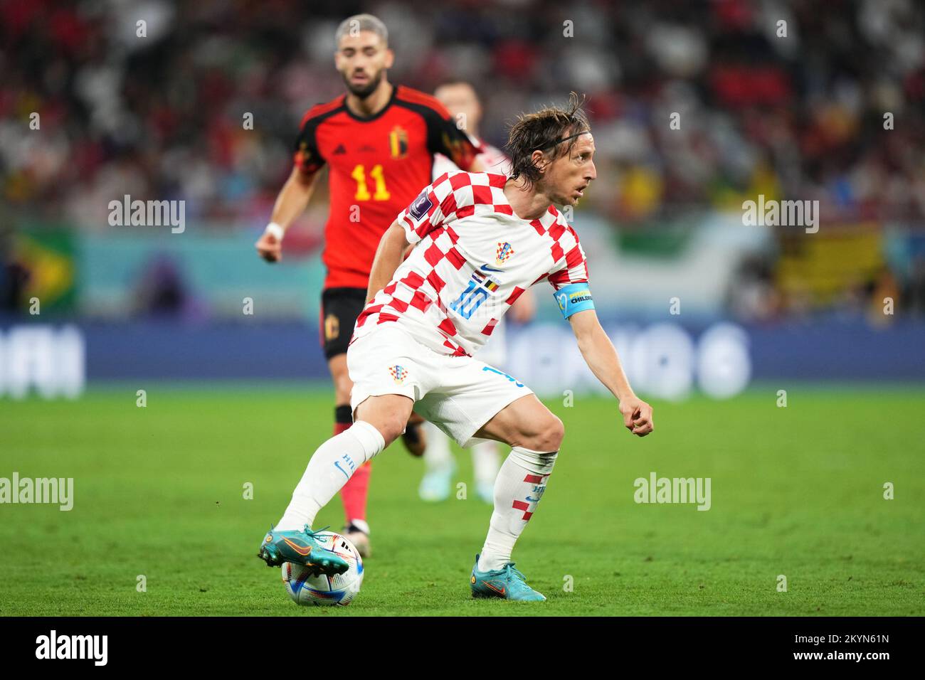 Luka Modric of Croatia during the FIFA World Cup Qatar 2022 match ...