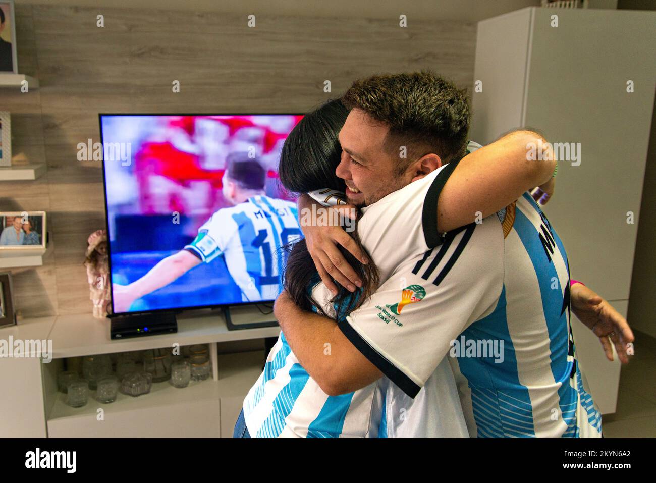 Fans celebrate mexico hi-res stock photography and images - Alamy