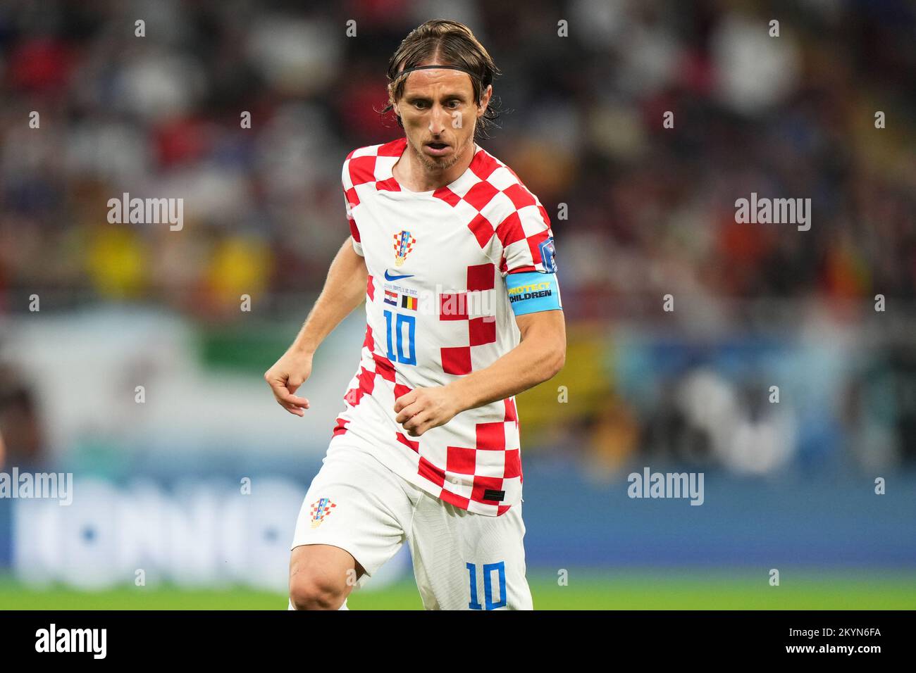 Luka Modric of Croatia during the FIFA World Cup Qatar 2022 match ...