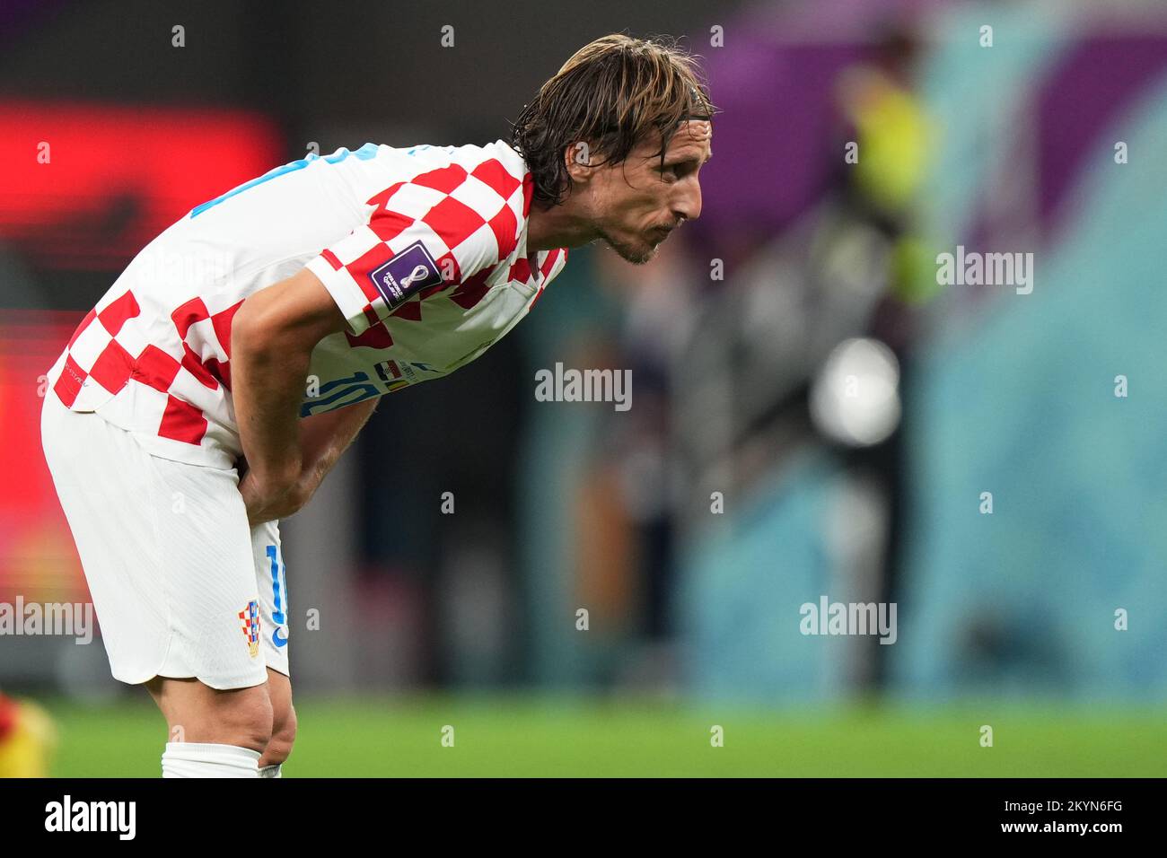 Luka Modric of Croatia during the FIFA World Cup Qatar 2022 match ...