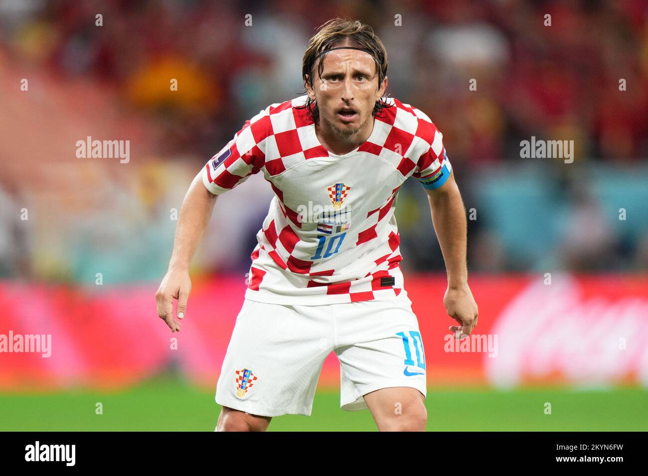 Luka Modric of Croatia during the FIFA World Cup Qatar 2022 match ...