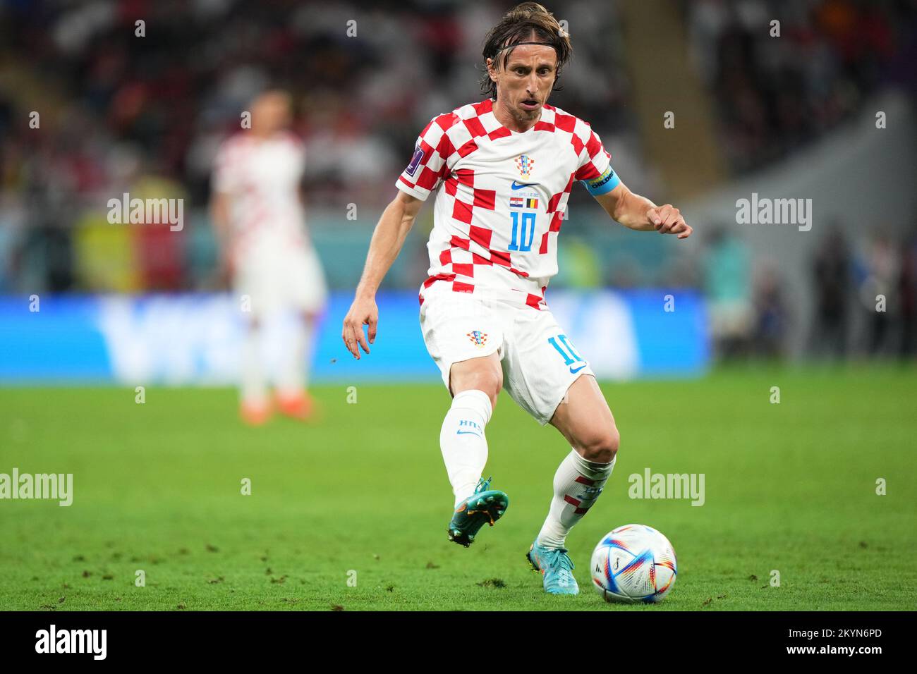 Luka Modric of Croatia during the FIFA World Cup Qatar 2022 match ...