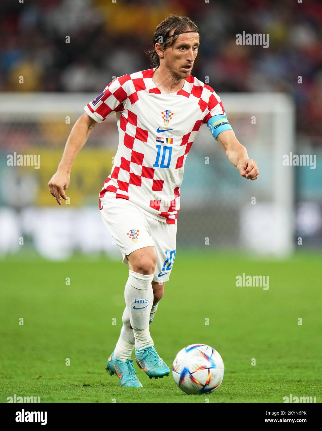 Luka Modric of Croatia during the FIFA World Cup Qatar 2022 match ...
