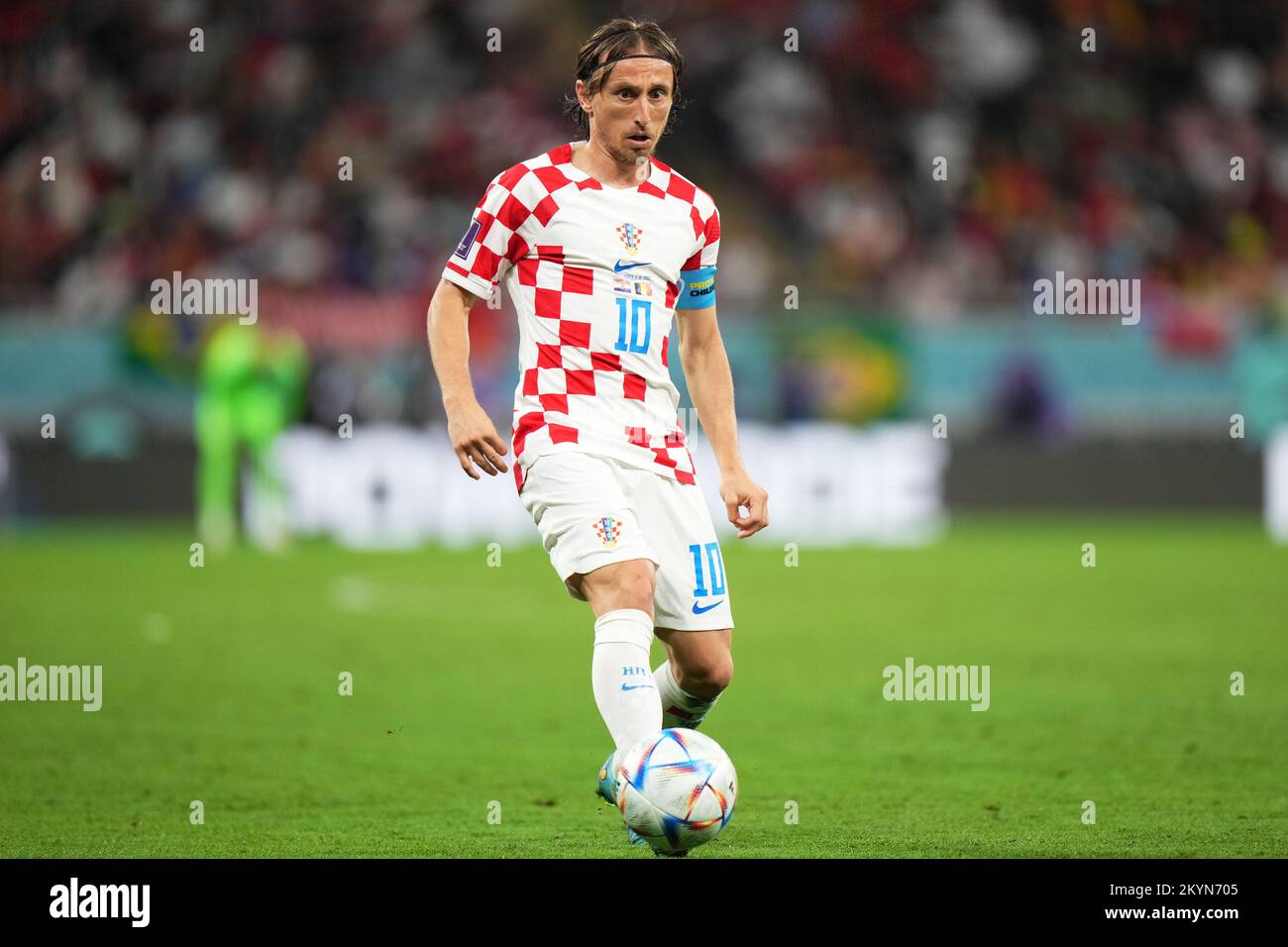 Luka Modric of Croatia during the FIFA World Cup Qatar 2022 match ...