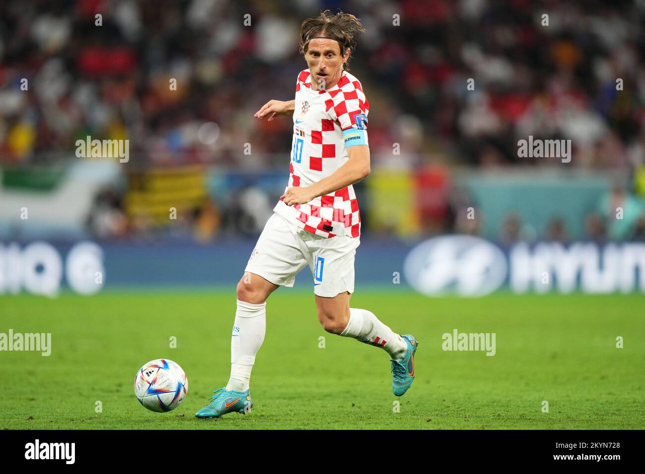 Luka Modric of Croatia during the FIFA World Cup Qatar 2022 match ...