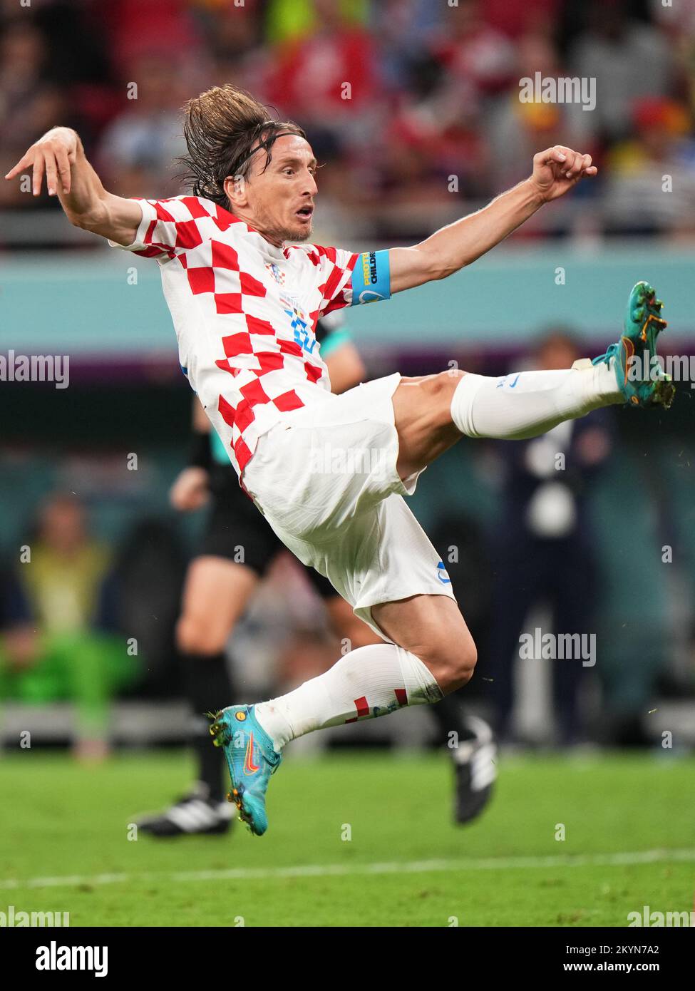 Luka Modric of Croatia during the FIFA World Cup Qatar 2022 match ...