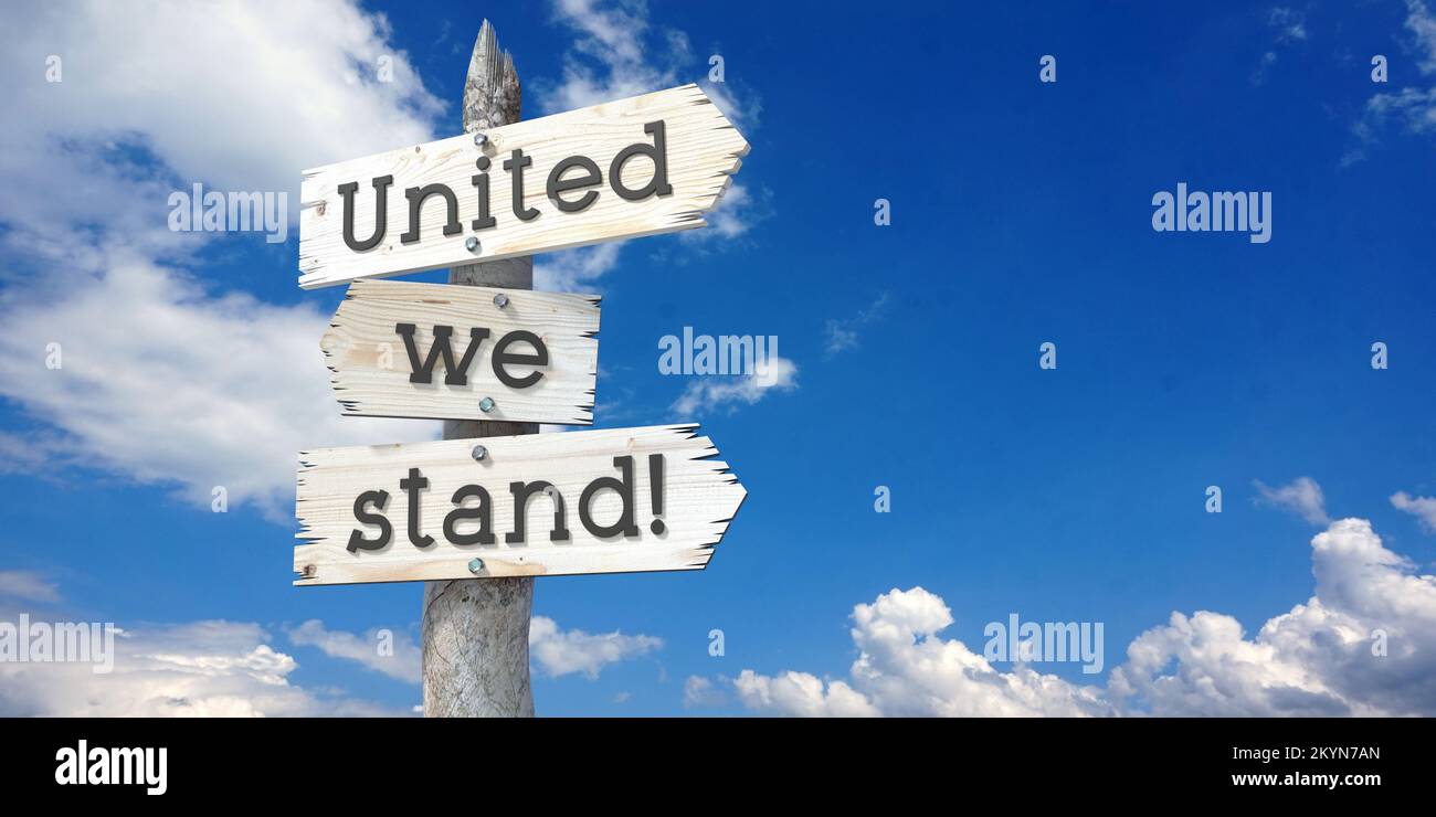 United we stand hi-res stock photography and images - Alamy