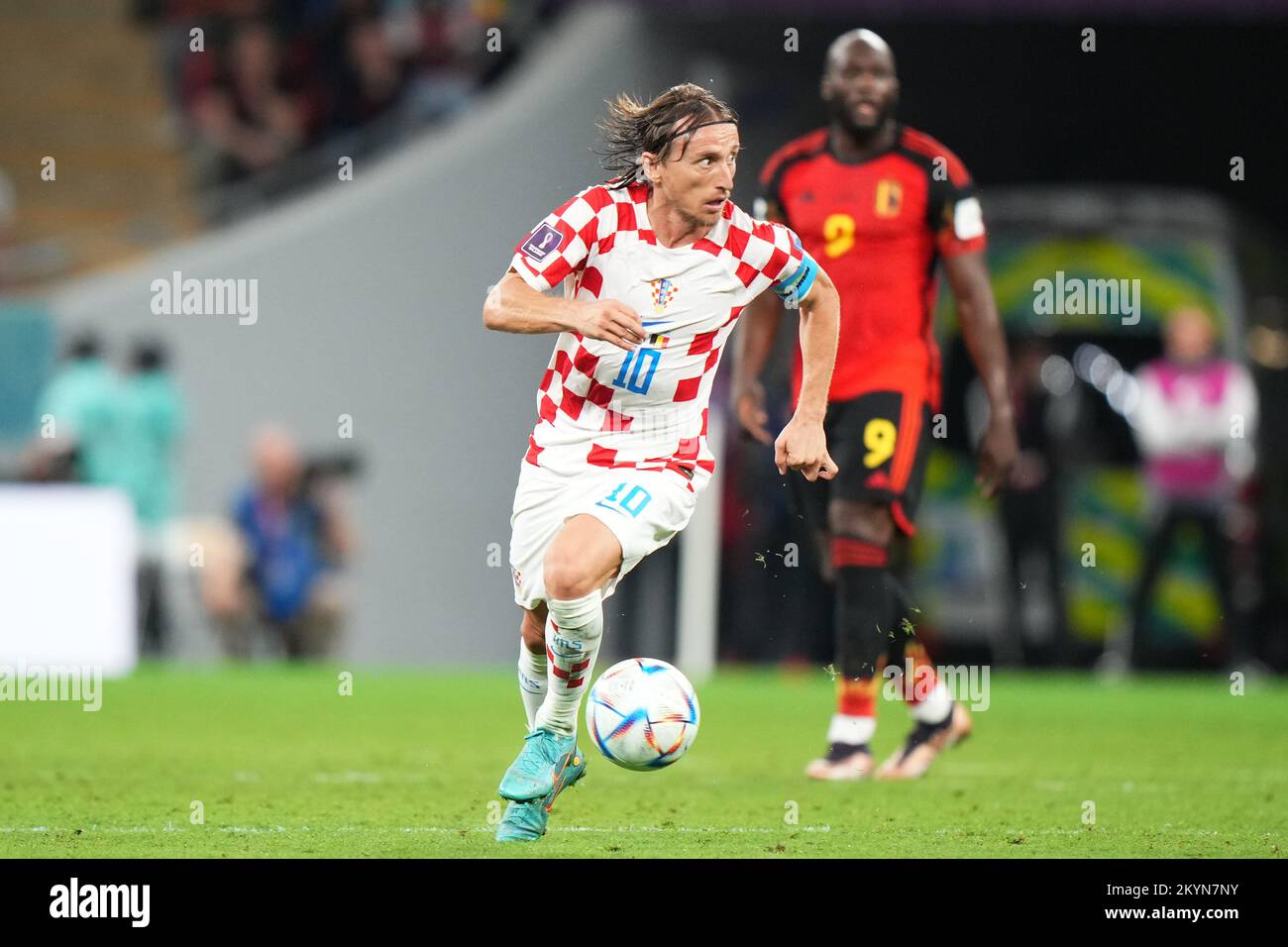 Luka Modric of Croatia during the FIFA World Cup Qatar 2022 match ...
