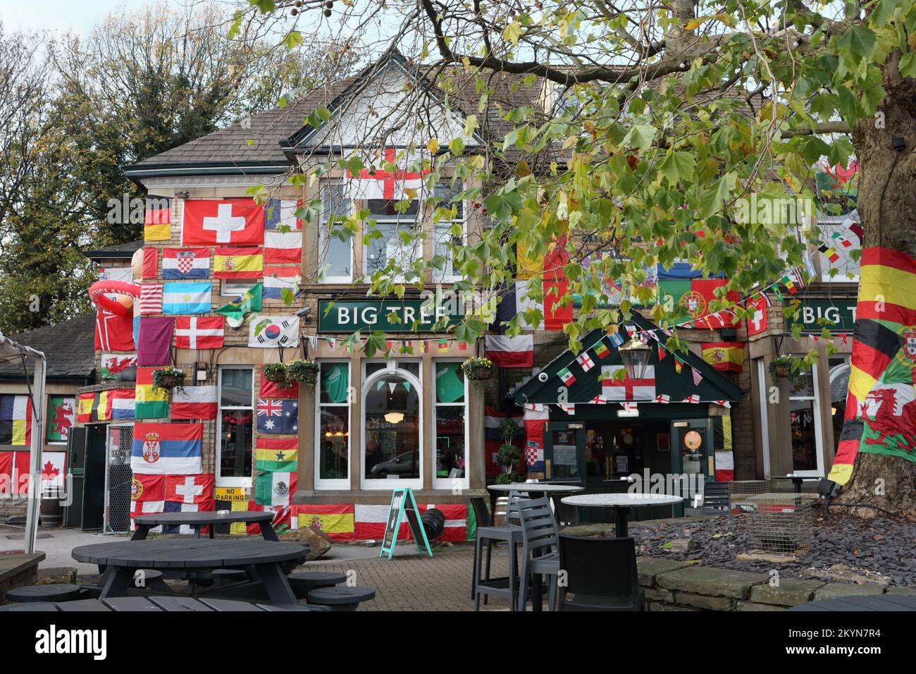 The Big Tree public house on Chesterfield road in Sheffield England UK ...