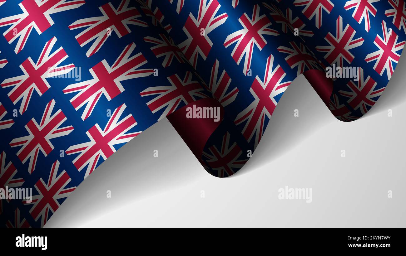 EPS10 Vector Patriotic background with flag of England. An element of ...