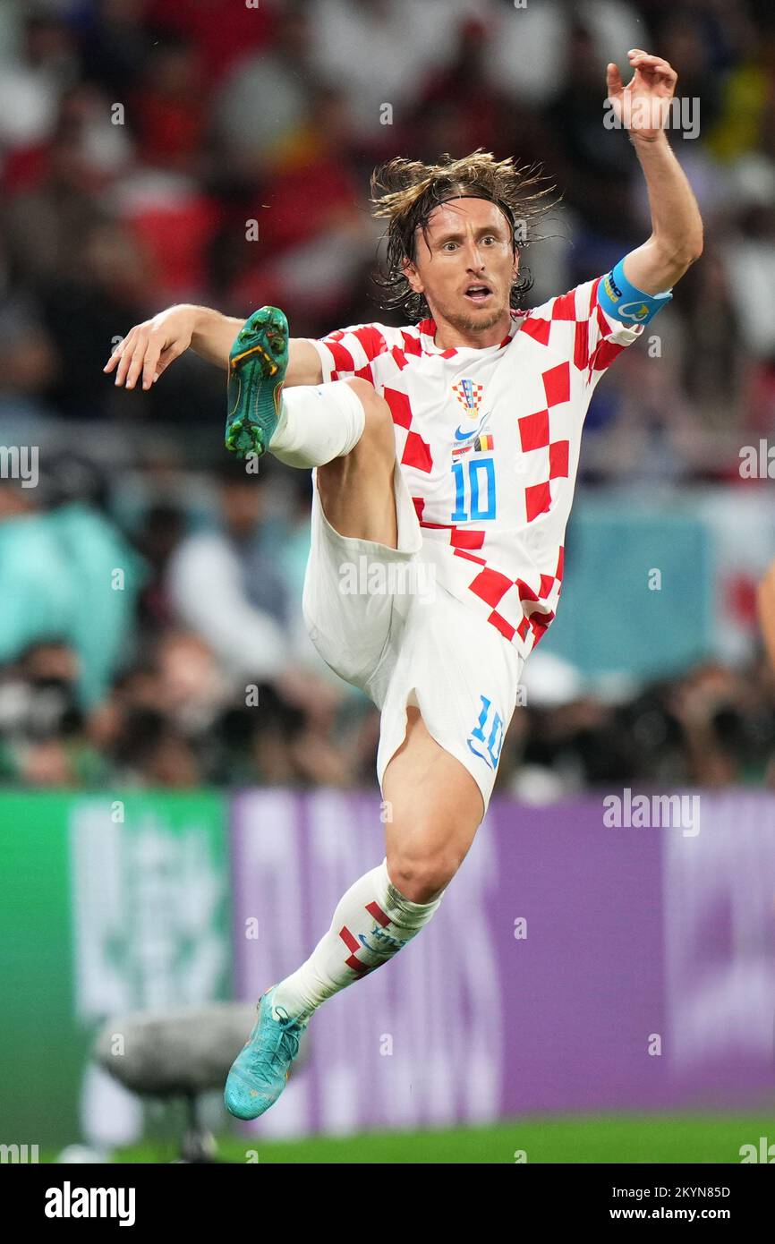 Luka Modric of Croatia during the FIFA World Cup Qatar 2022 match ...