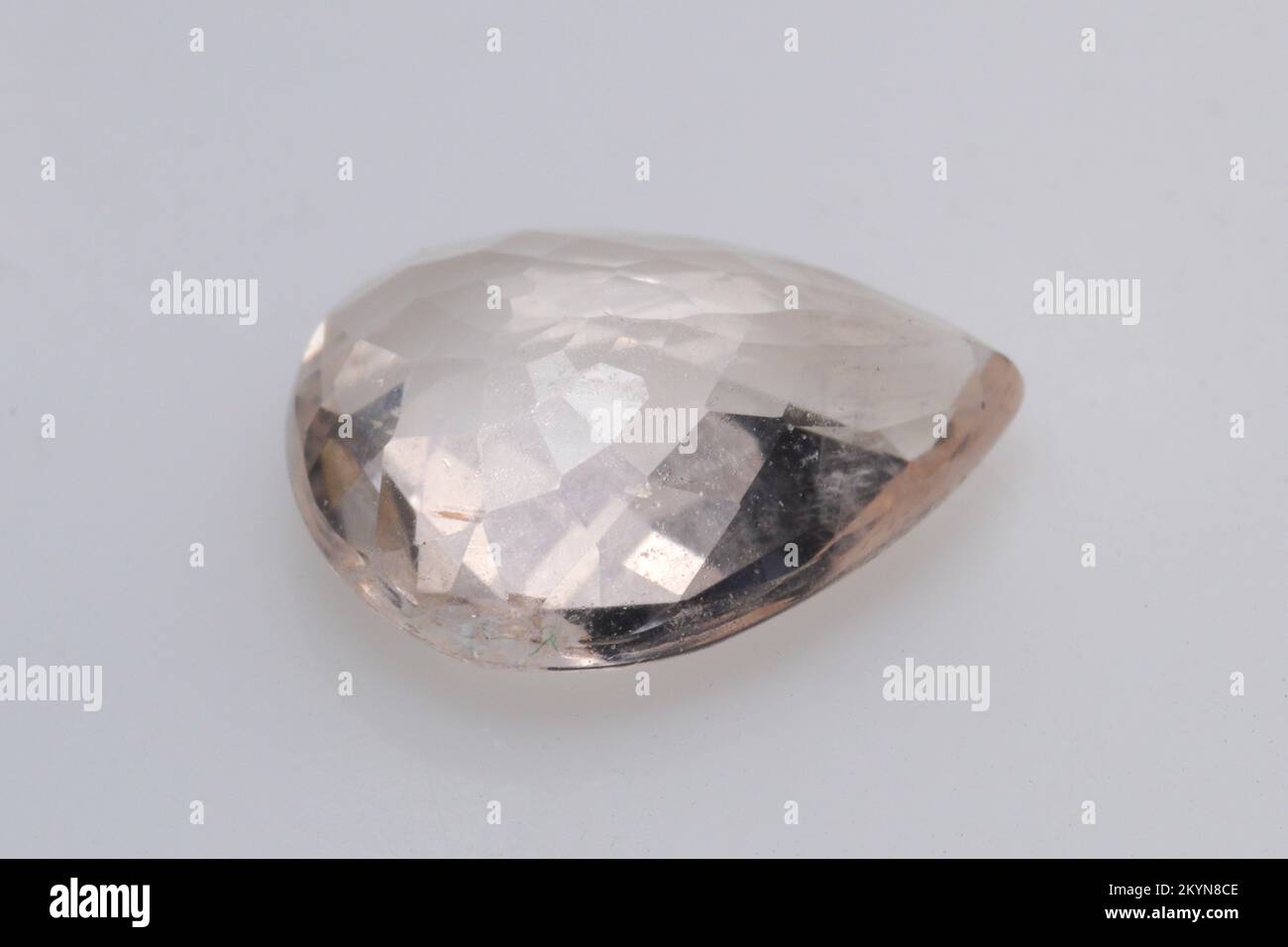 Natural gemstone yellow topaz on a background. imperial topaz Stock ...