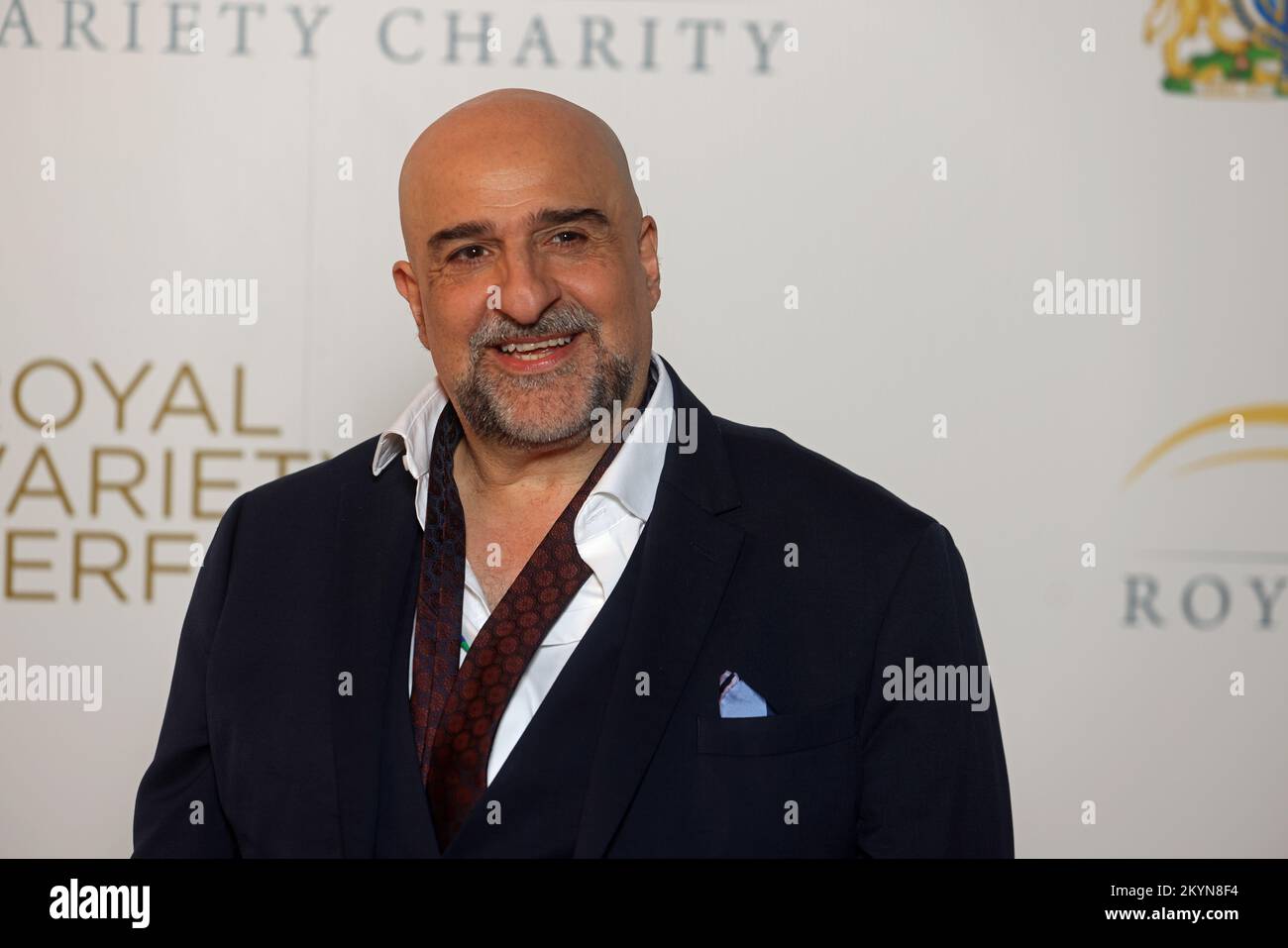 Omar Hamdi attends the Royal Variety Performance at the Royal Albert Hall in London. Picture ...