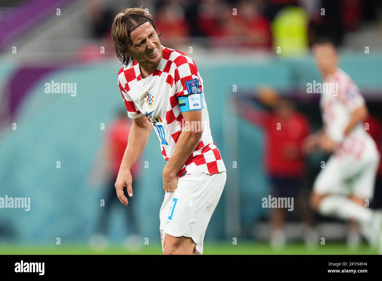 Luka Modric of Croatia during the FIFA World Cup Qatar 2022 match ...