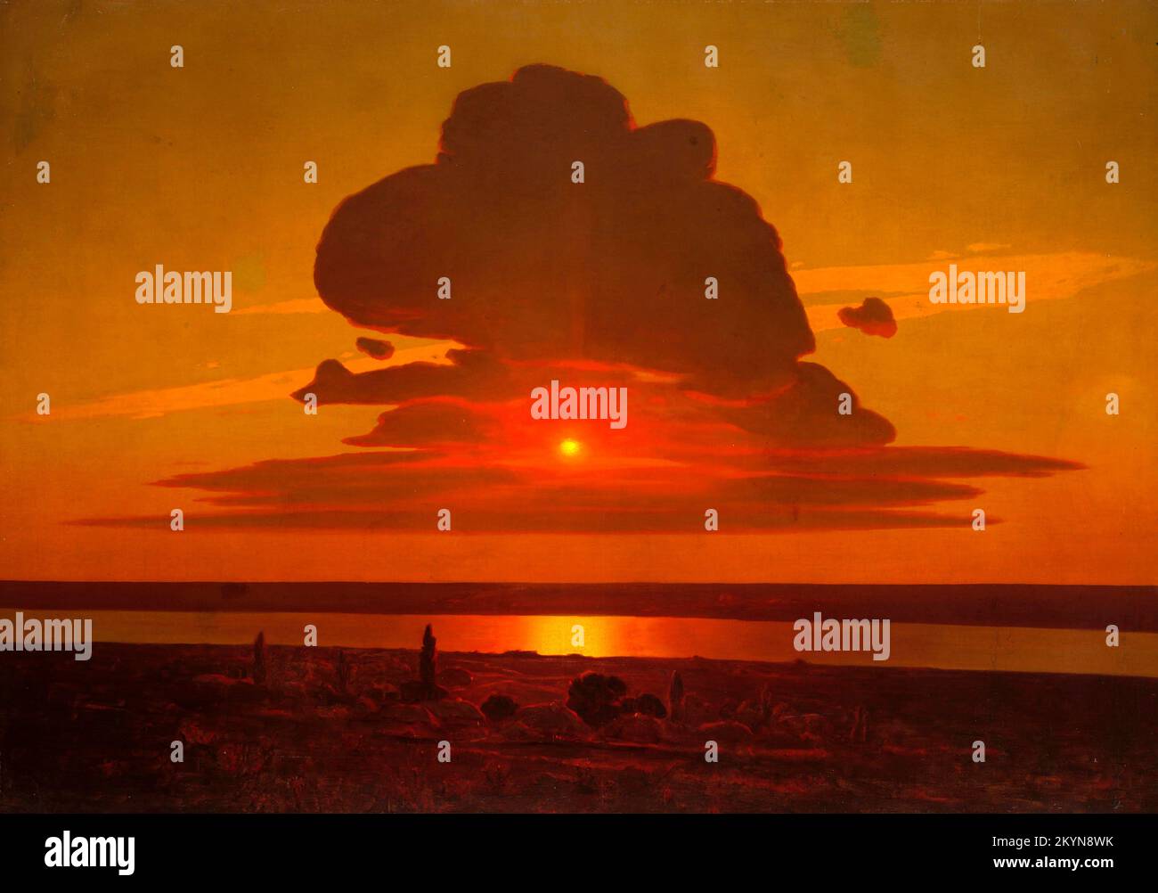 Arkhip Kuindzhi Red Sunset