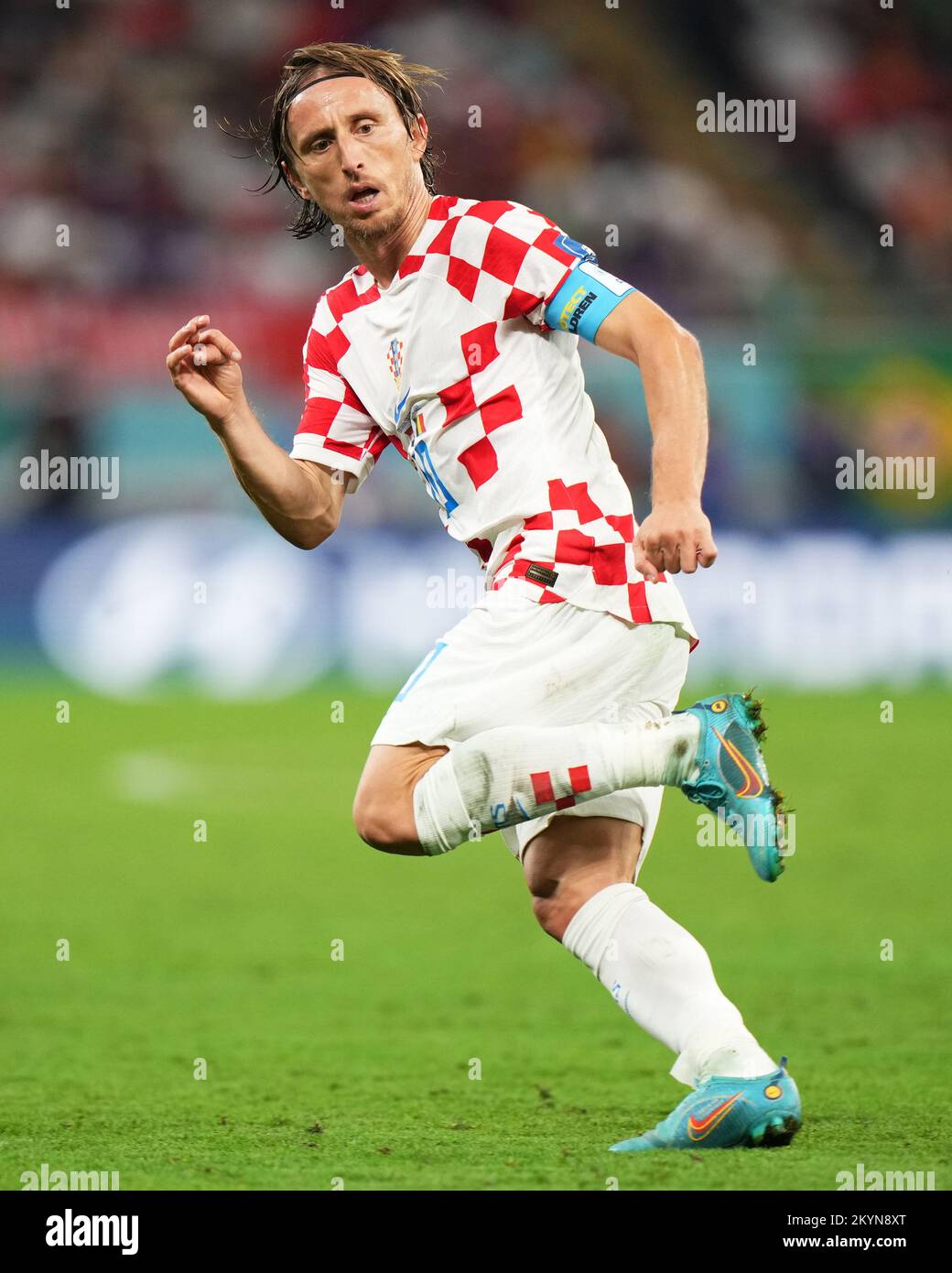 Luka Modric of Croatia during the FIFA World Cup Qatar 2022 match ...