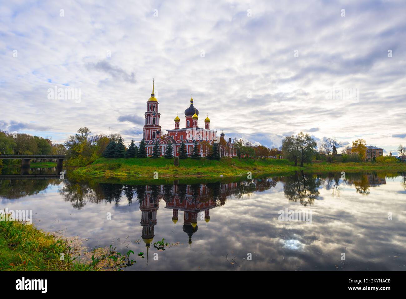 Cathedral of the Resurrection of Christ in the ancient Russian city of ...