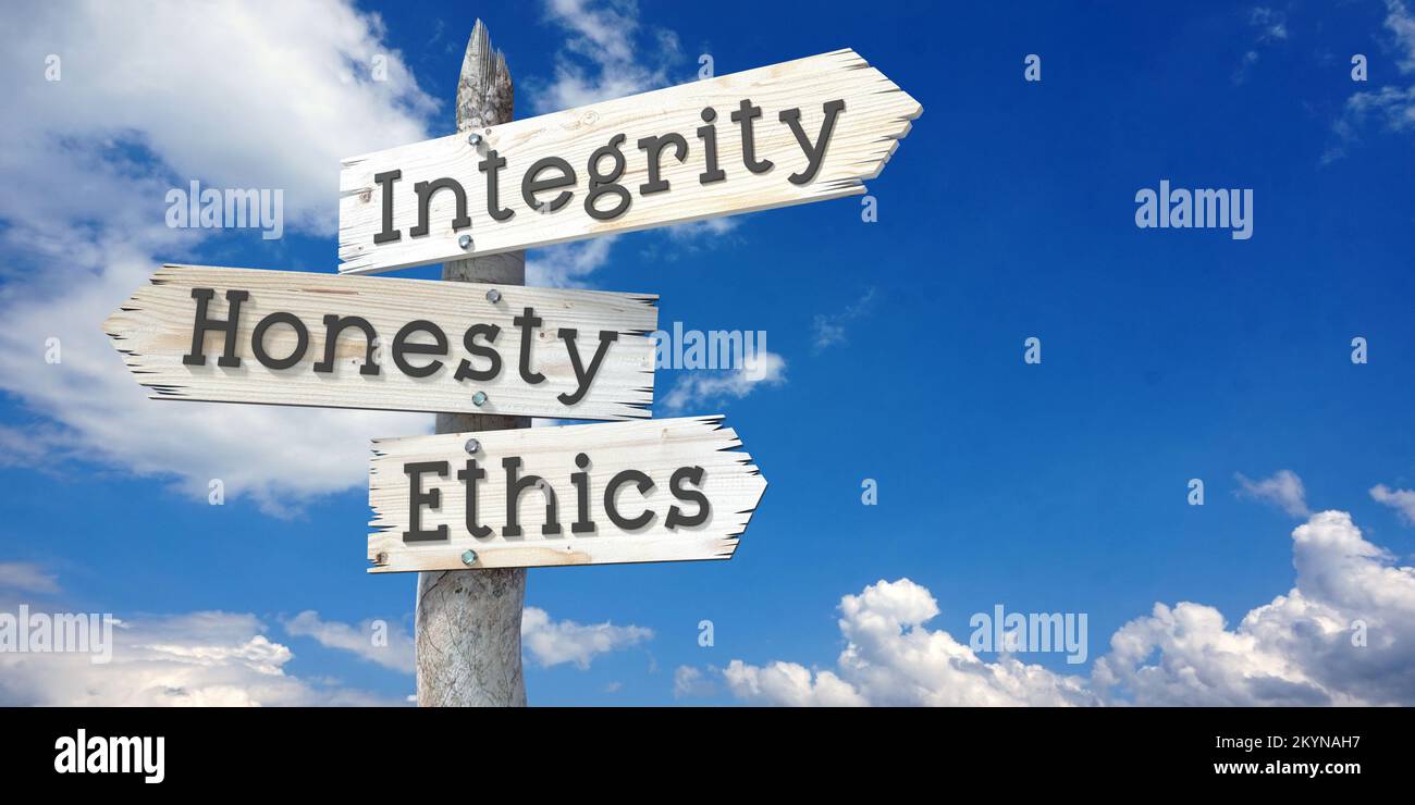 Integrity and ethics hi-res stock photography and images - Alamy