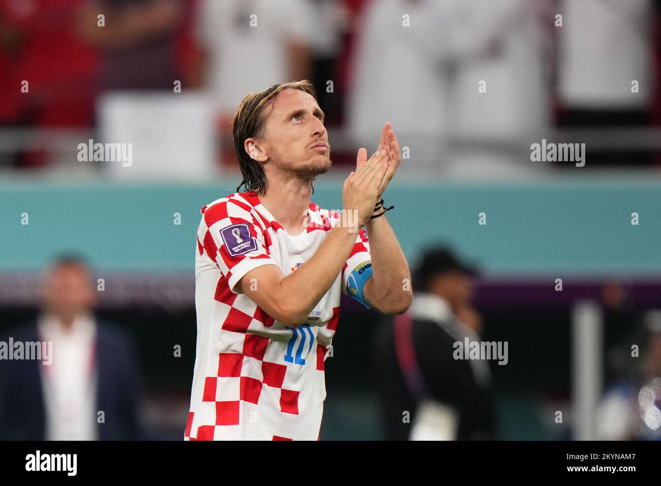 Luka Modric of Croatia during the FIFA World Cup Qatar 2022 match ...