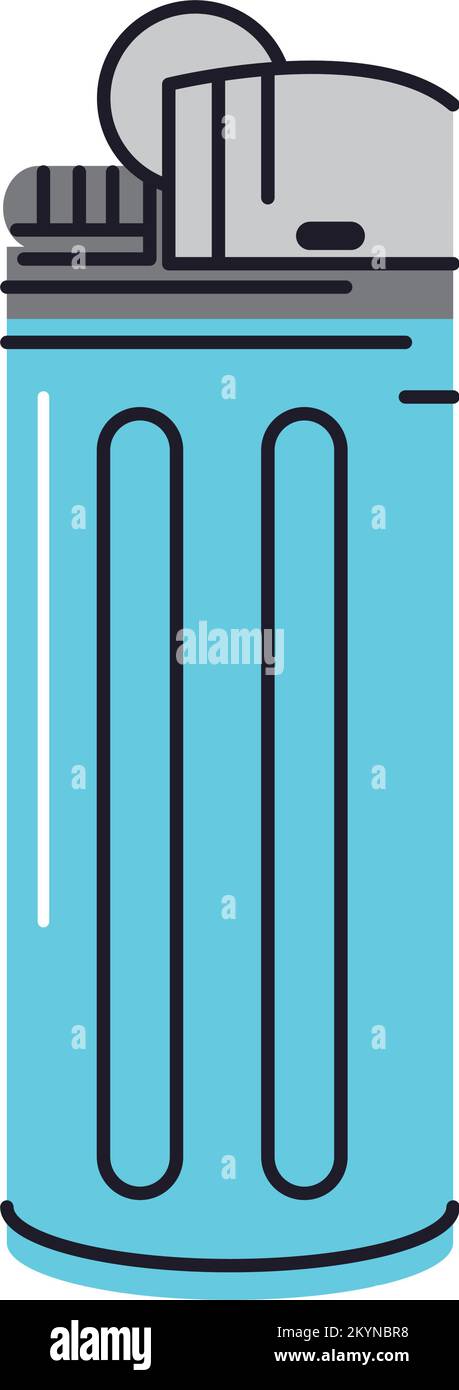 blue lighter icon Stock Vector Image & Art - Alamy