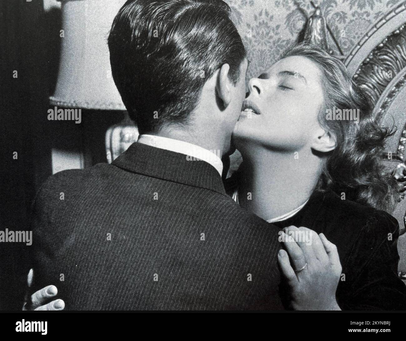 NOTORIOUS 1946 RKO Radio Pictures film with Ingrid Bergman and Cary Grant, directed by Alfred ...