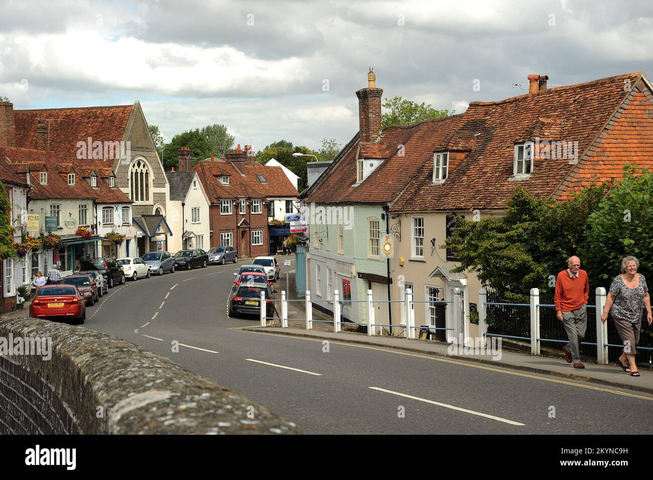Bridge Street, Hungerford Stock Photo - Alamy