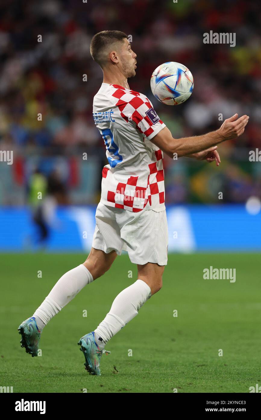 AL-RAYYAN, AR - 01.12.2022: CROATIA VS BELGIUM - Andrej Kramari? during ...